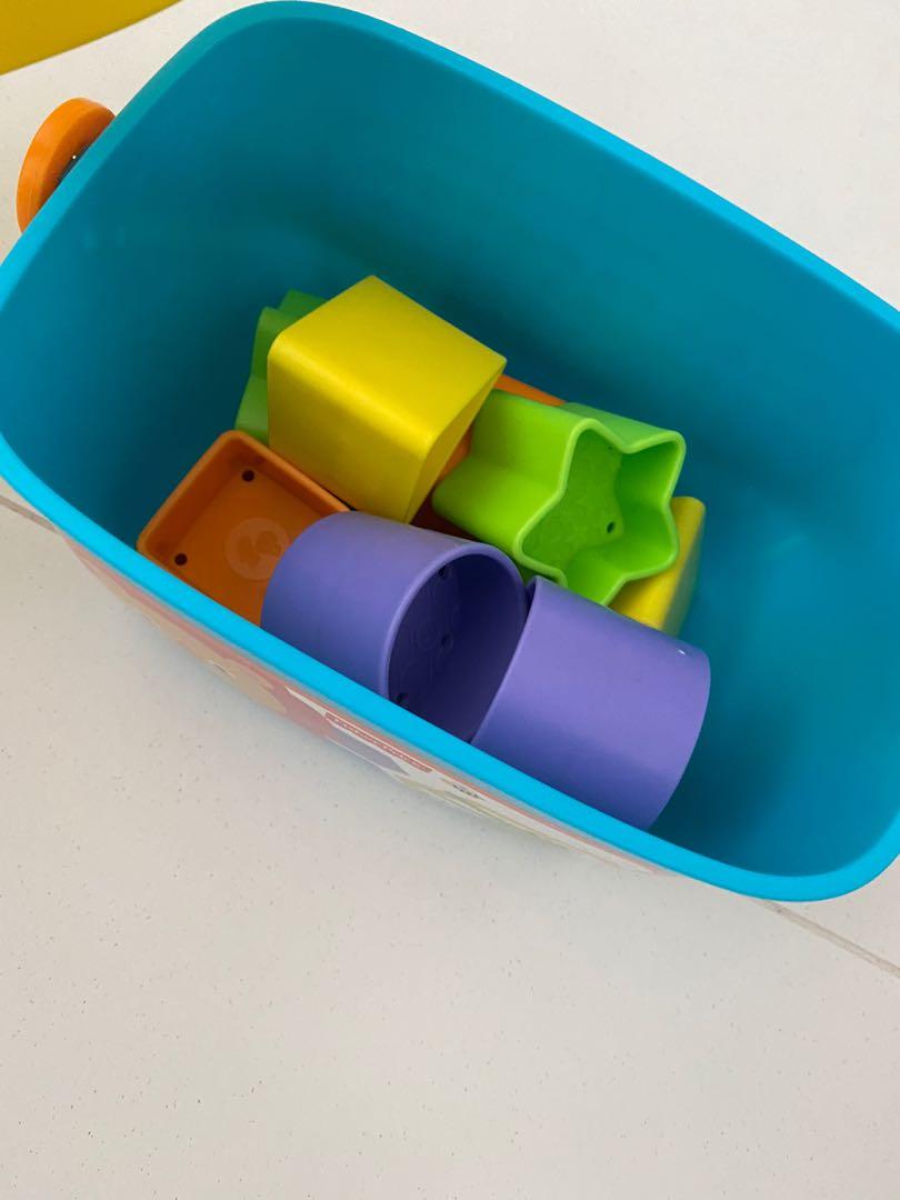 Fisher Price Baby First Blocks (Bucket), Babies & Kids, Infant Playtime ...