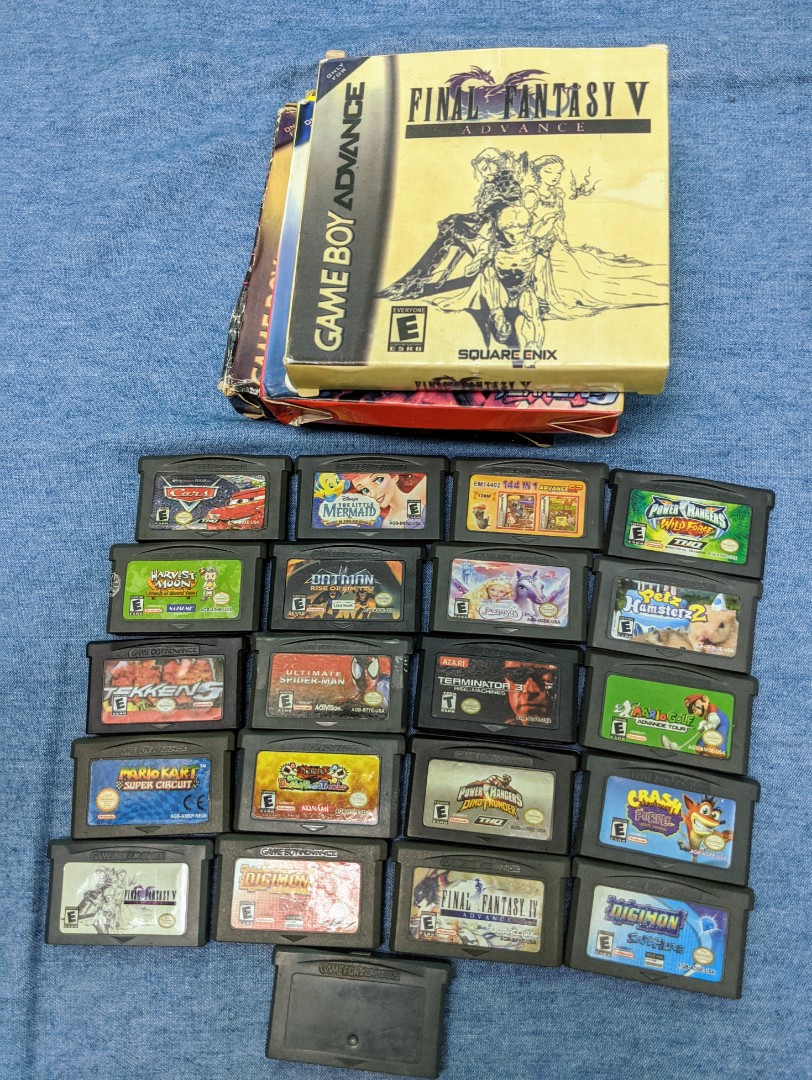 Gameboy Advance and DS Carts, Video Gaming, Video Games, Nintendo on ...