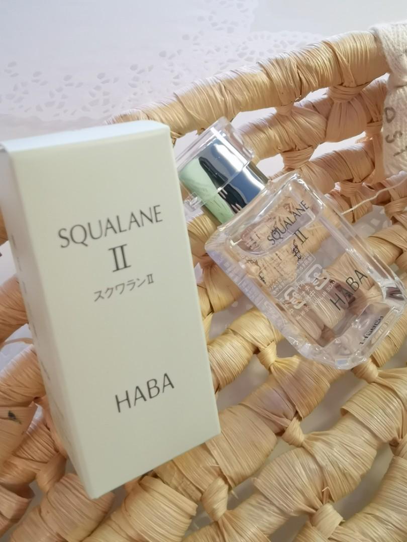 日本Haba Squalane II 植萃角鯊精純液 60ml, 美容＆化妝品, 健康及美容 - 皮膚護理, 面部 - 面部護理 - Carousell