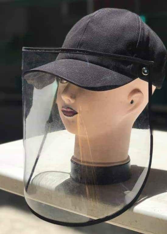 Hats with Face Shield FaceShield Factory Waway, Men's Fashion, Watches ...