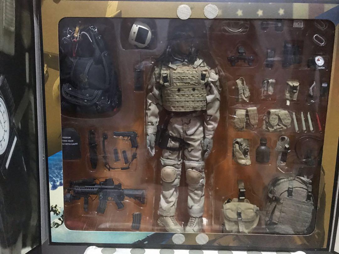 Hot Toys US Navy Seal Team2 Halo Jumper 12” action figure, Hobbies ...