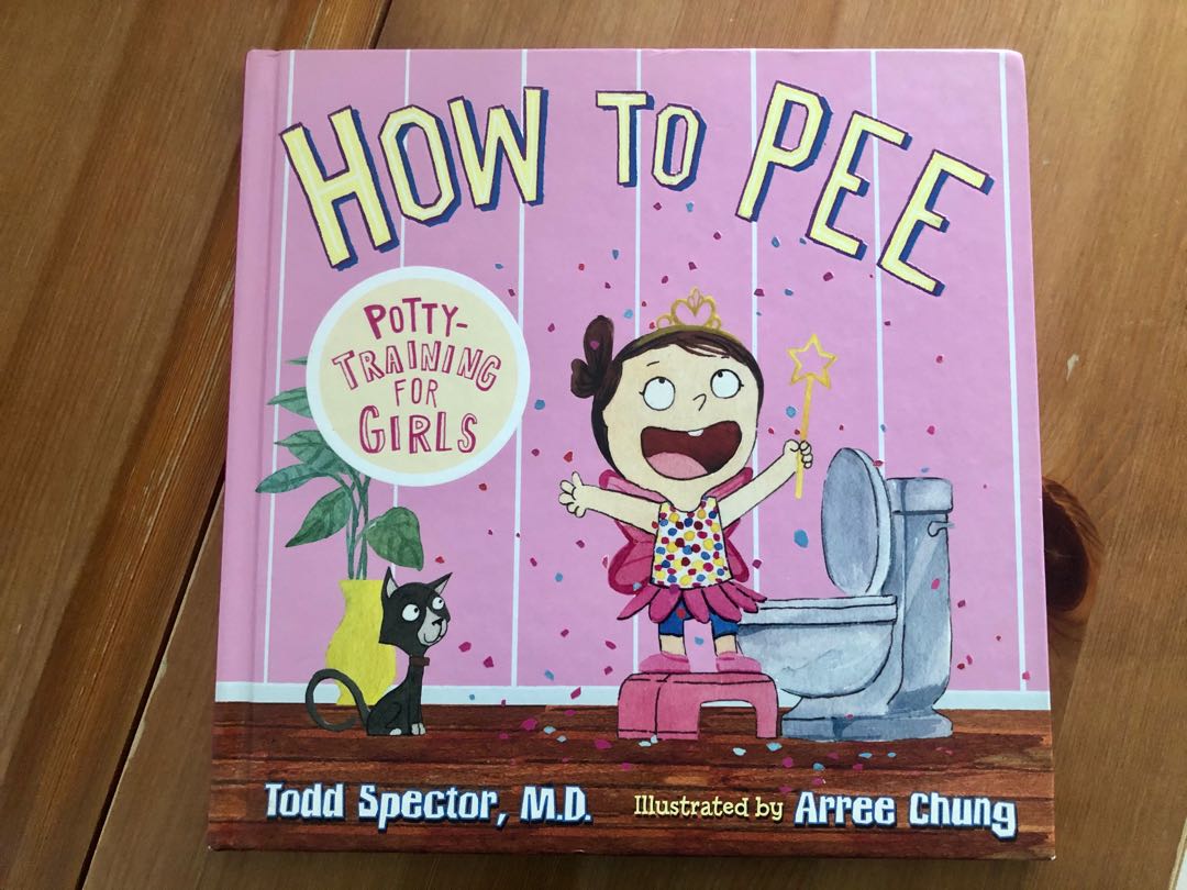 How to Pee - Potty Training for Girls Kids Toddler Storybook, Hobbies ...