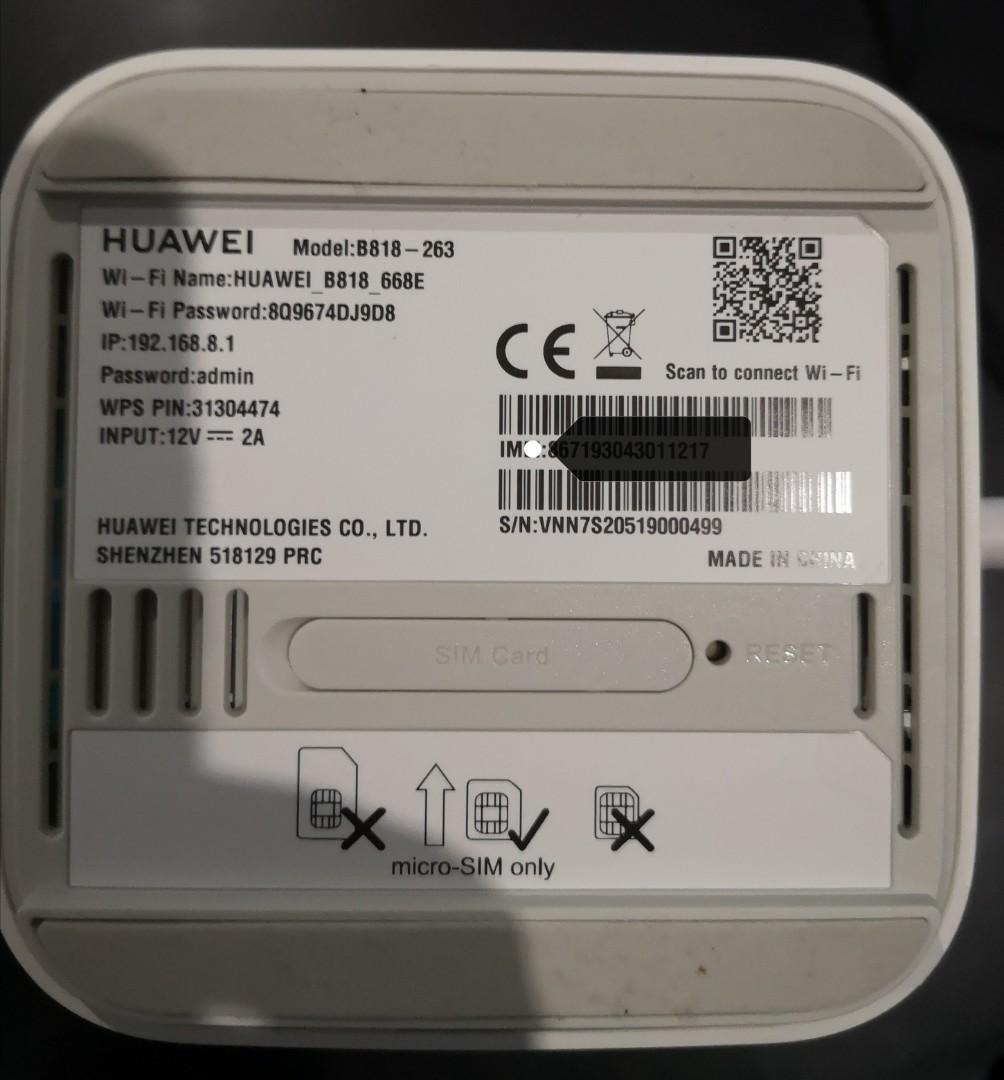 Huawei B818 263 router (International set), Computers & Tech, Parts ...