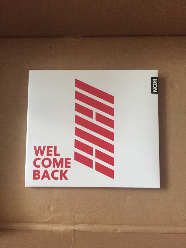 iKON Welcome Back album (Japanese ver), Hobbies & Toys, Collectibles ...
