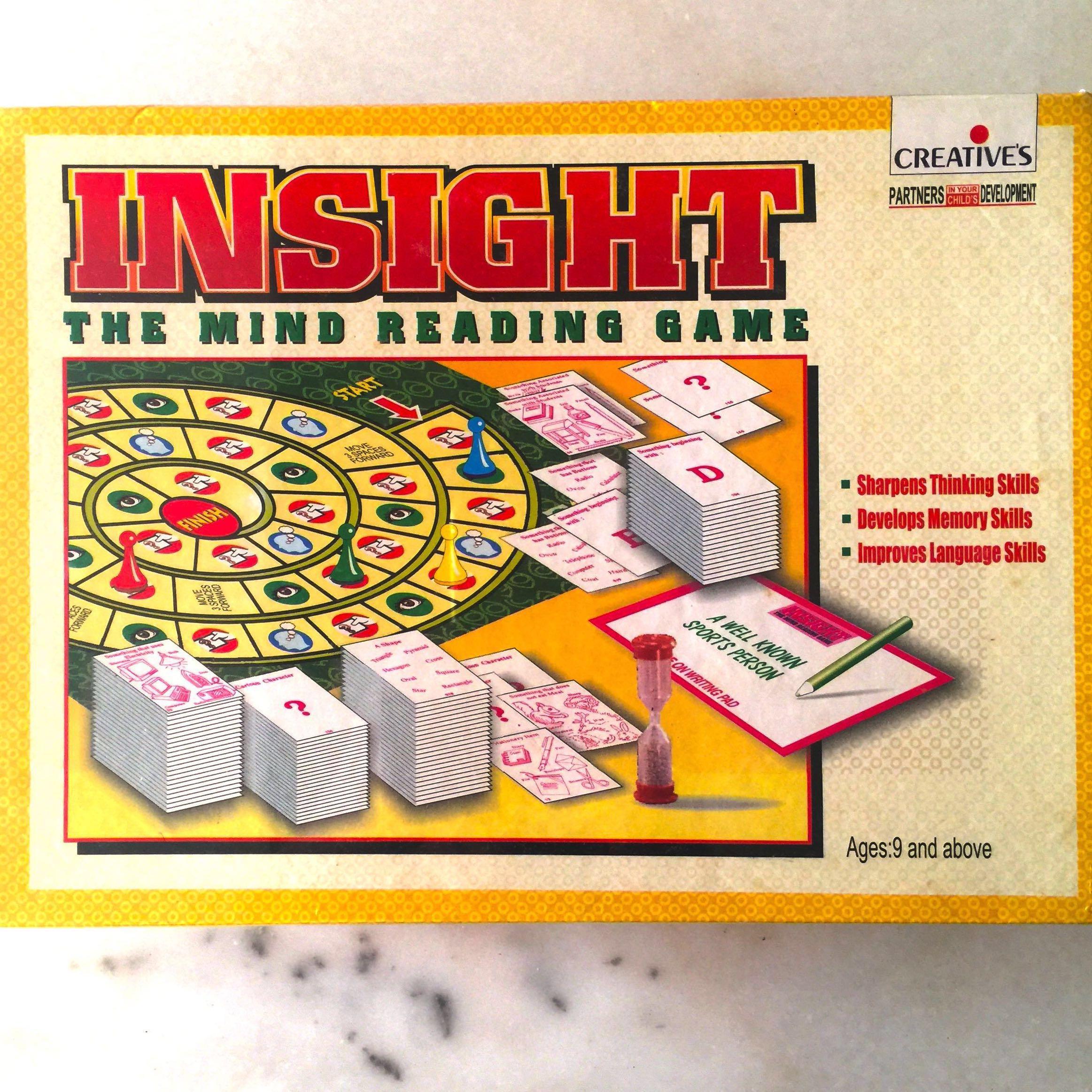 Insight Board Game, Hobbies & Toys, Toys & Games on Carousell