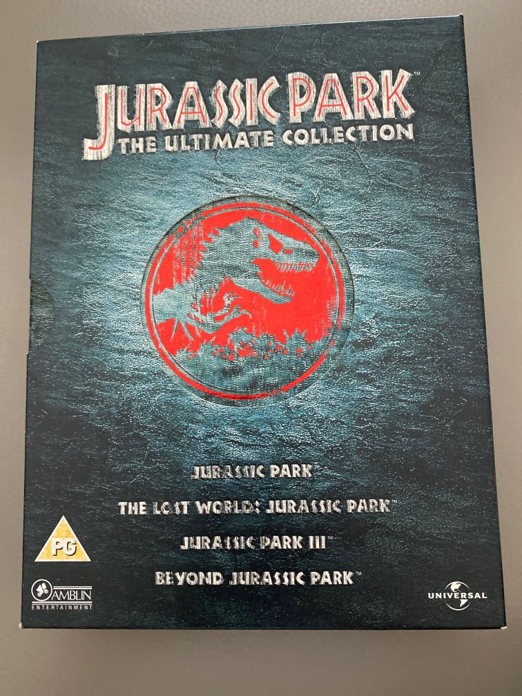 Jurassic Park Trilogy Ultimate Collection DVD (4-Disc), Hobbies & Toys ...
