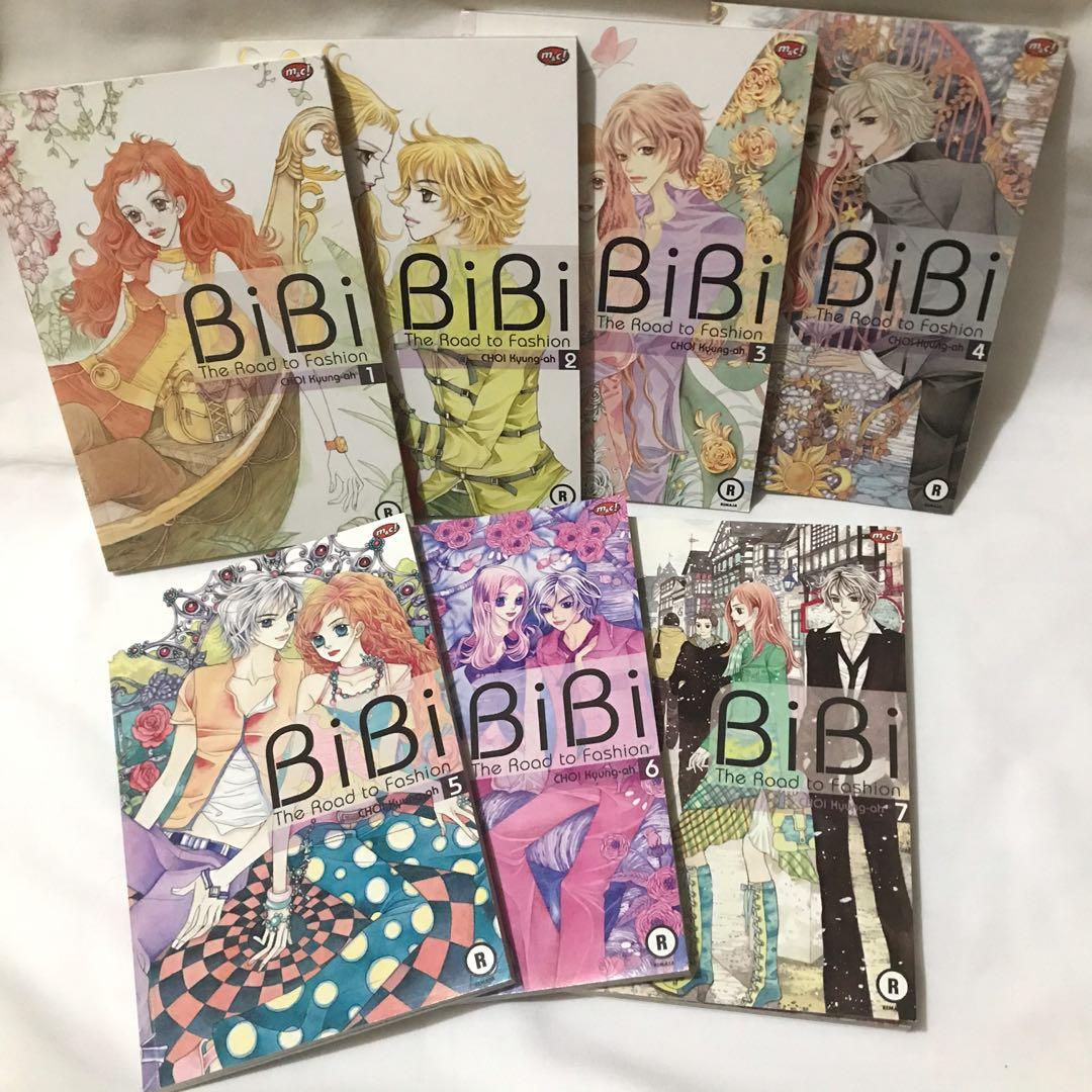 Komik Bibi Road to Fashion 1-7 Tamat, Buku & Alat Tulis, Komik dan ...