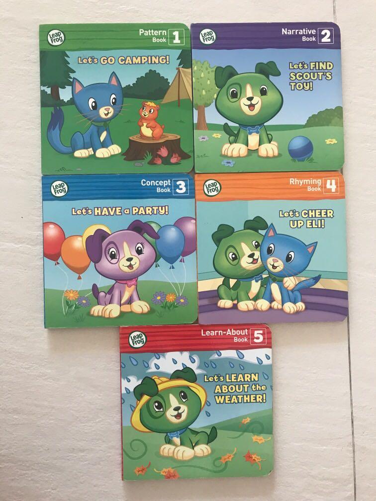 Leap Frog Scout Book Set, Hobbies & Toys, Books & Magazines, Children's ...
