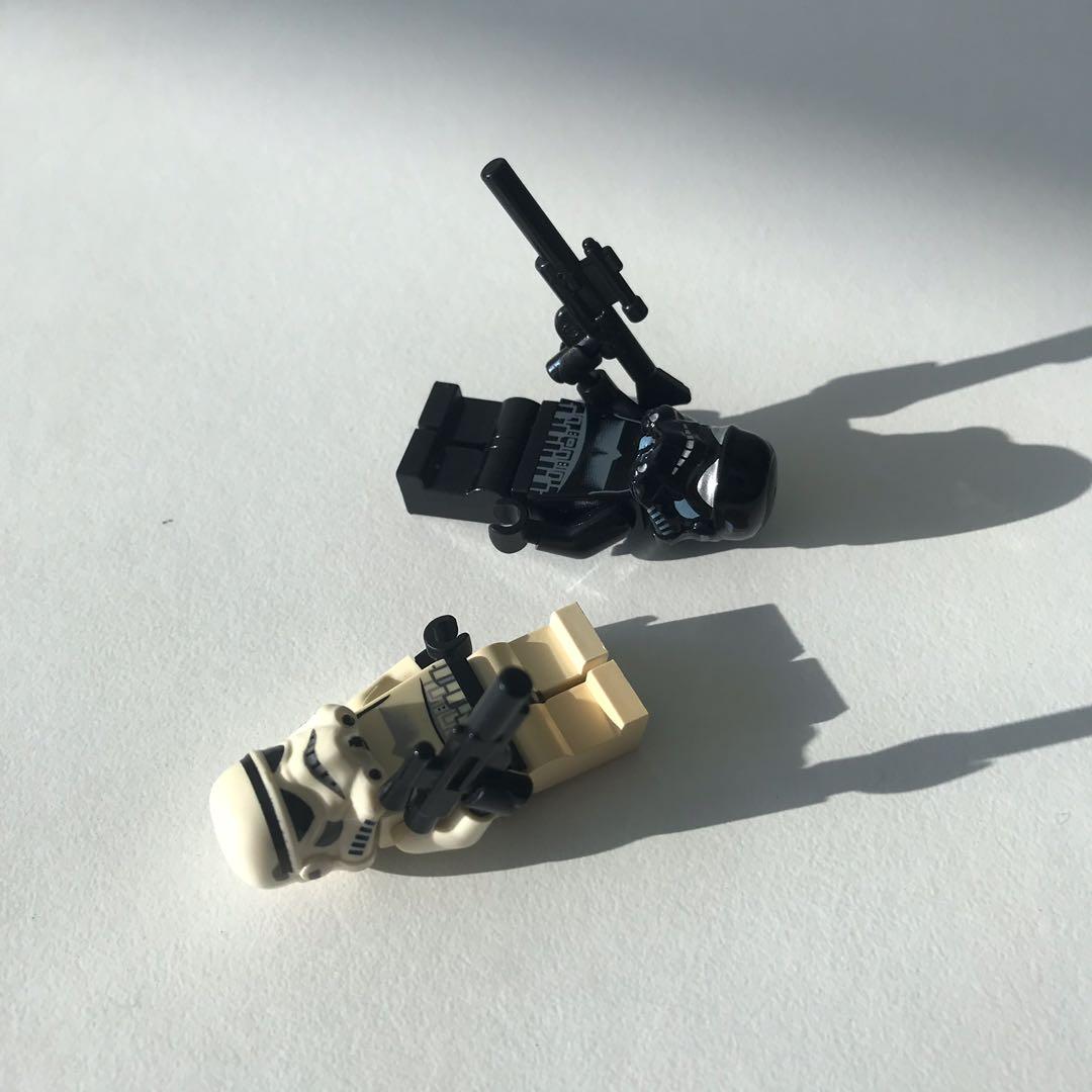 LEGO MINI FIGURE (storm trooper sw0188/ shadow trooper sw0166), Hobbies ...