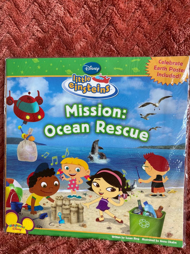 Little Einsteins Mission Ocean Rescue Book