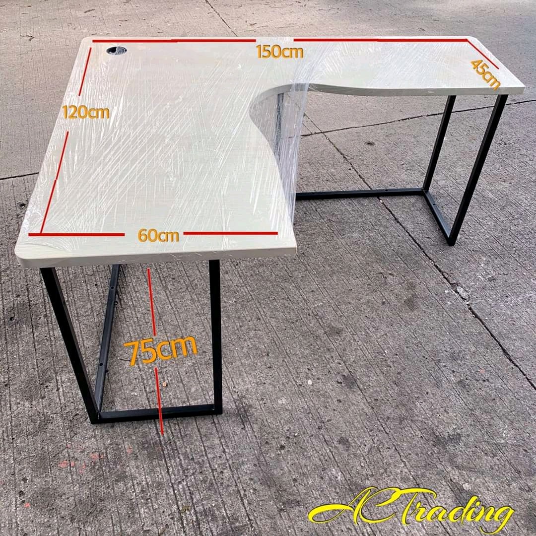 L-Shape Table, Furniture & Home Living, Furniture, Tables & Sets on ...