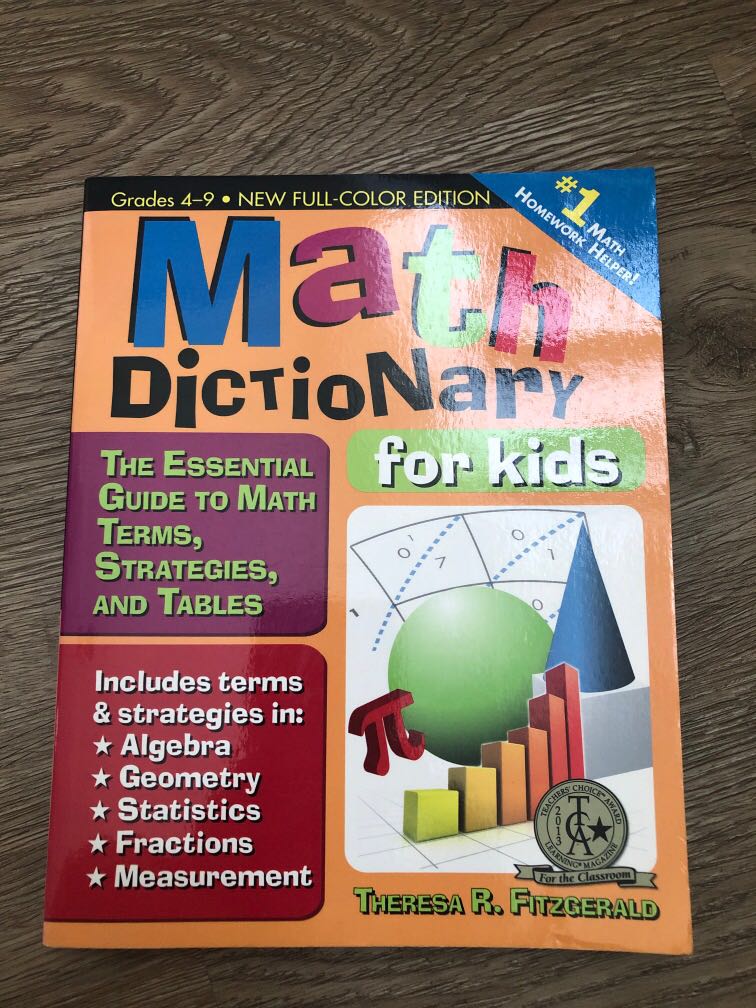 Maths Dictionary for Kids , Hobbies & Toys, Books & Magazines ...