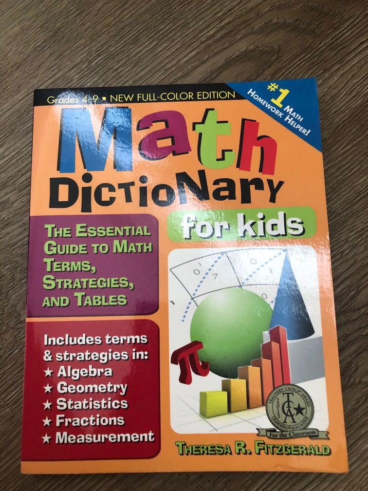 Maths Dictionary for Kids , Hobbies & Toys, Books & Magazines ...