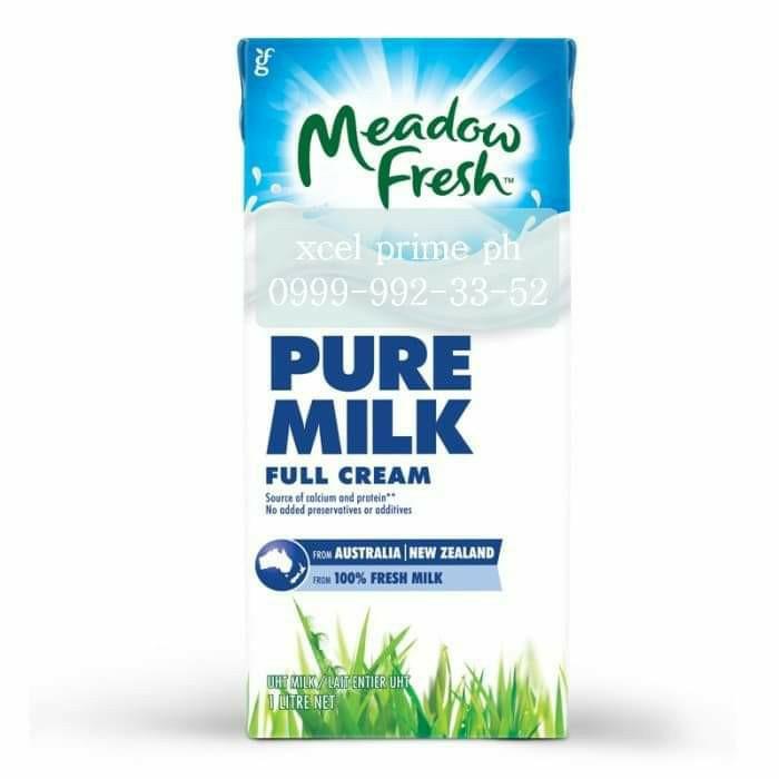 Meadow Fresh Milk UHT Full Cream Pure Milk, Food & Drinks, Fresh ...