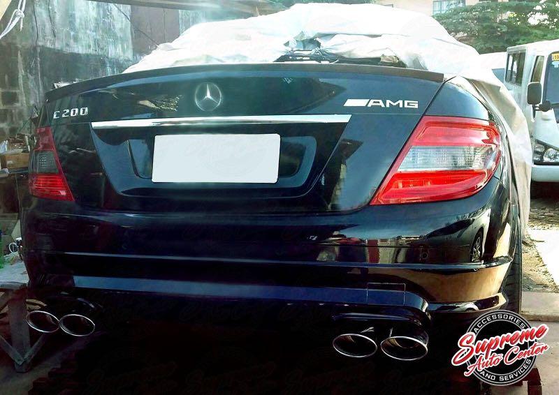 Mercedes Benz w204 c class c200 body kit bodykit, Car Parts ...