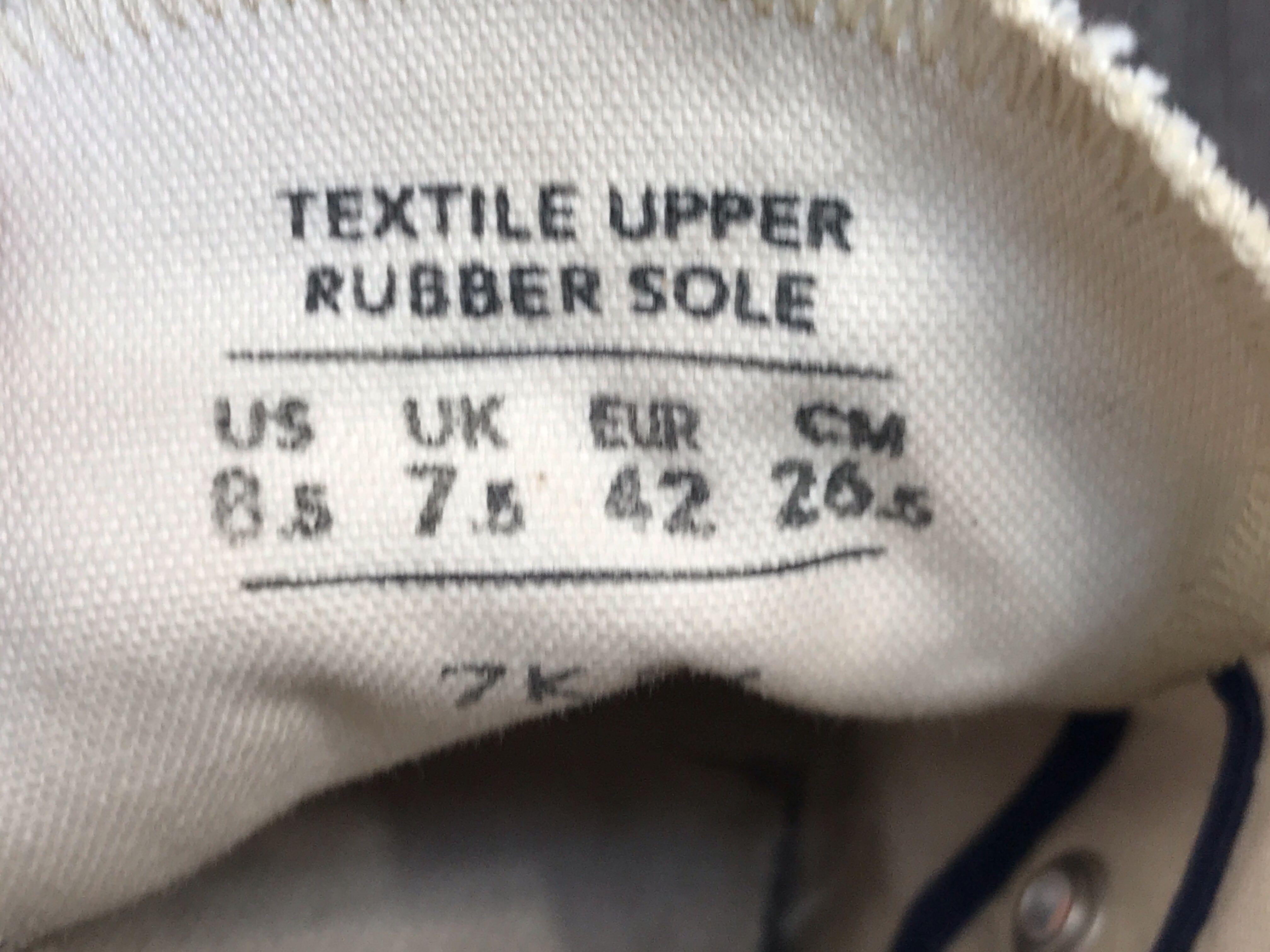 Moonstar Gym Classic Canvas Sneakers UK7.5 Made in Japan, Men's Fashion ...