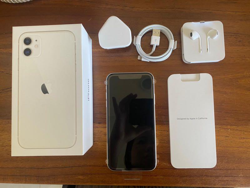 New Iphone 11 white colour 256GB, Mobile Phones & Gadgets, Mobile ...