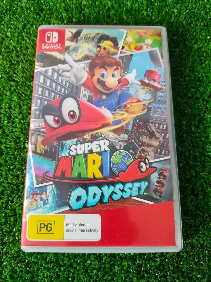 Nintendo Switch Super Mario Odyssey, Video Gaming, Video Games ...