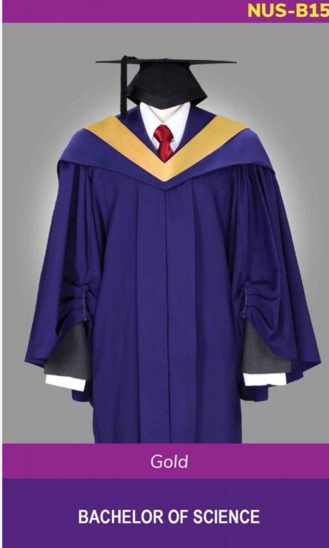 NUS Graduation Gown Full Set (Faculty of Science), Everything Else on ...