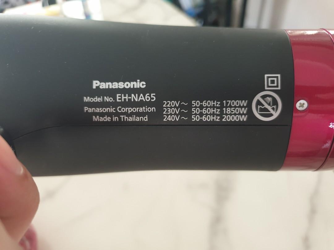 Panasonic EH-NA65 NANOE hair dryer, Beauty & Personal Care, Hair on ...