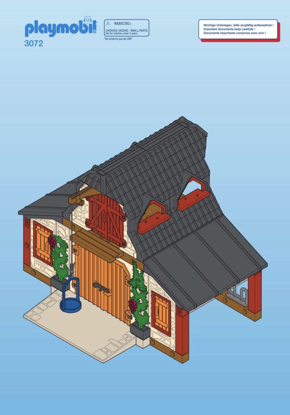 Playmobil 3072 Farm Barn, Hobbies & Toys, Toys & Games on Carousell