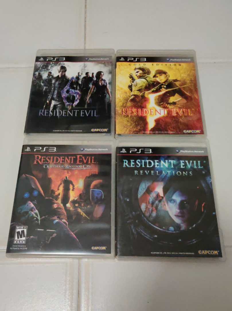Resident Evil PS3 Collection!, Video Gaming, Video Games, PlayStation ...