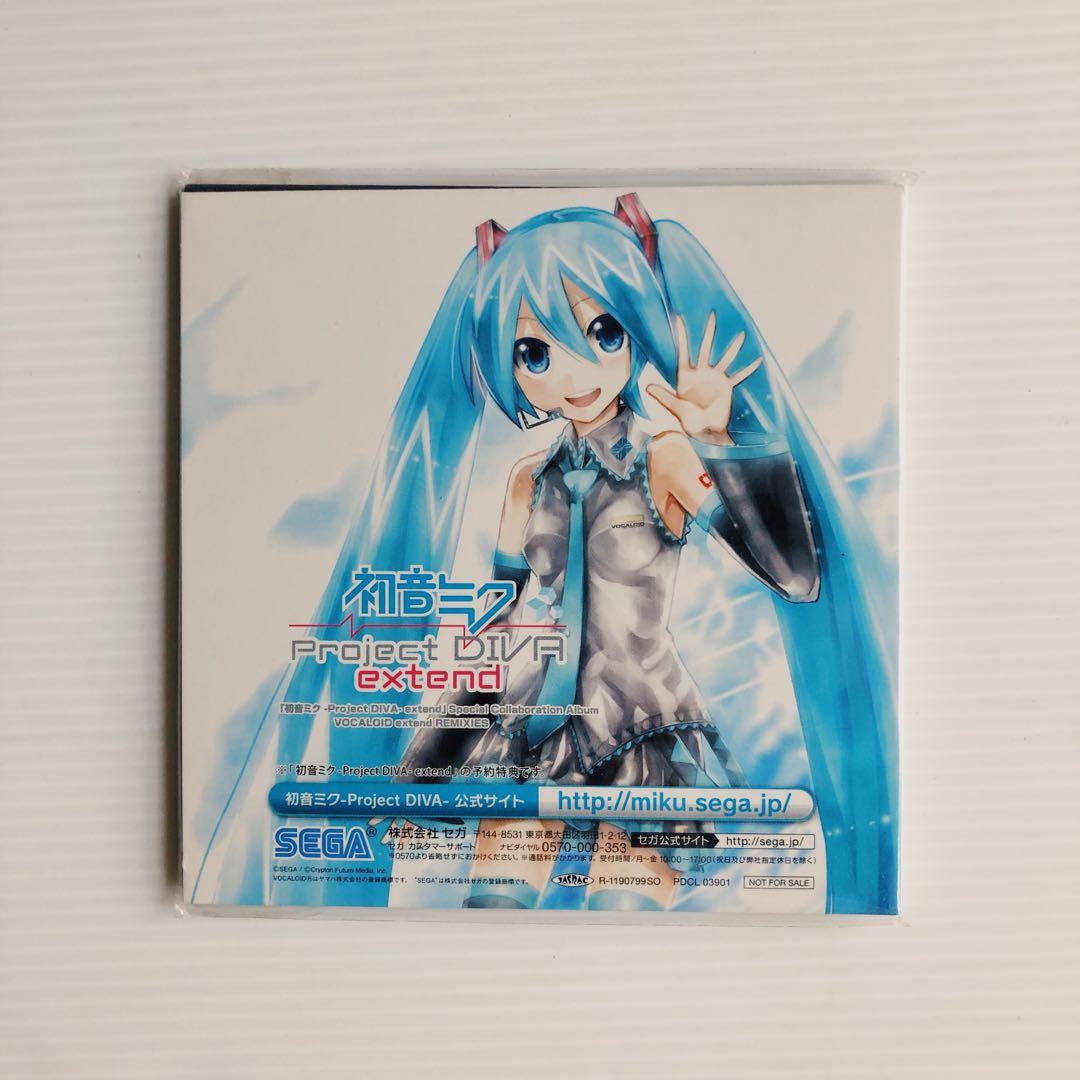 Sega Vocaloid Hatsune Miku Project Diva Extend Remixes Special ...