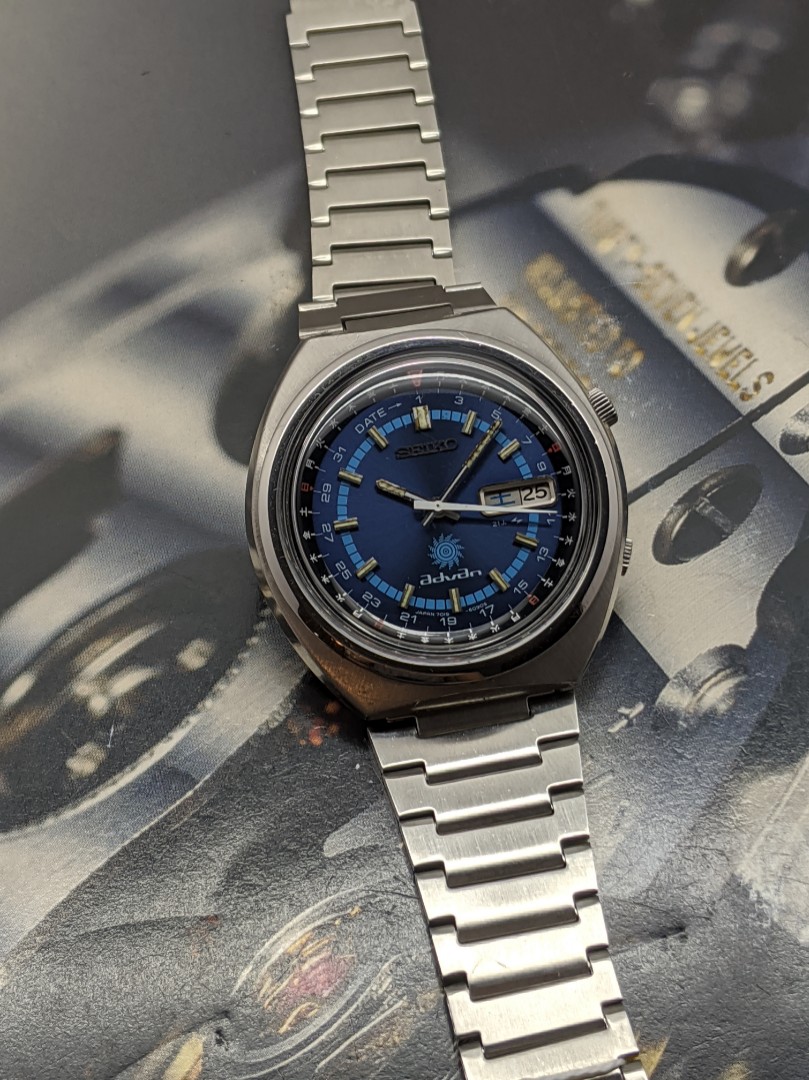 SEIKO ADVAN 21 JEWELS AUTOMATIC WATCH 1972's, Luxury, Watches on Carousell