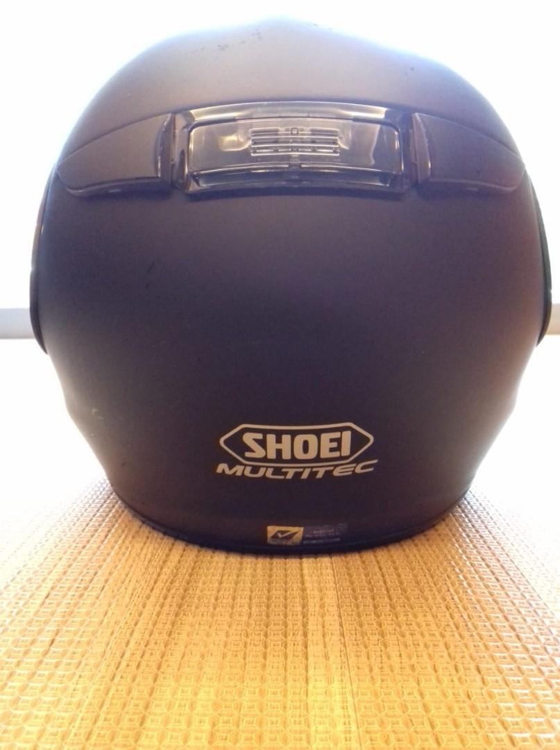 Shoei Multitec, Motorcycles, Motorcycle Apparel on Carousell