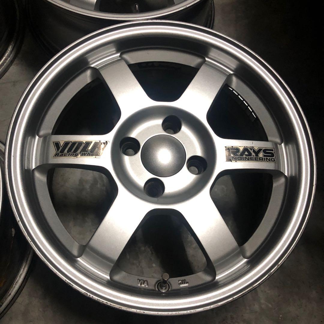 Sport Rim TE37 15 Thailand, Auto Accessories on Carousell