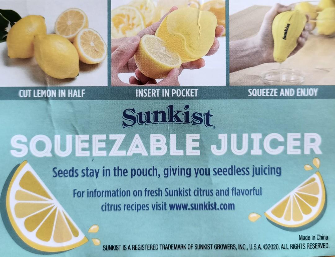 Sunkist Squeezable Juicer, Babies & Kids, Nursing & Feeding, Weaning ...