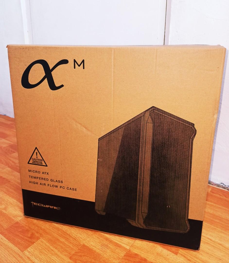 TECWARE ALPHA M TG WHITE (3 FANS INCLUDED), Computers & Tech, Parts ...