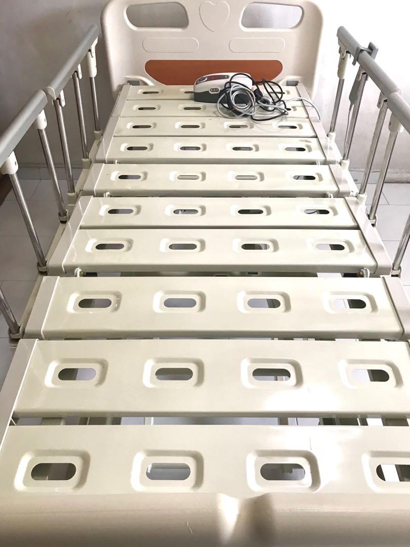 TiMotion Hospital Bed, Furniture & Home Living, Furniture, Bed Frames ...