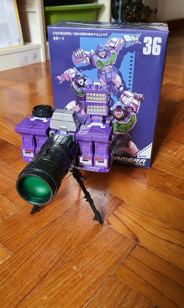 Transformers MFT36 Camera Brothers, Hobbies & Toys, Toys & Games on ...