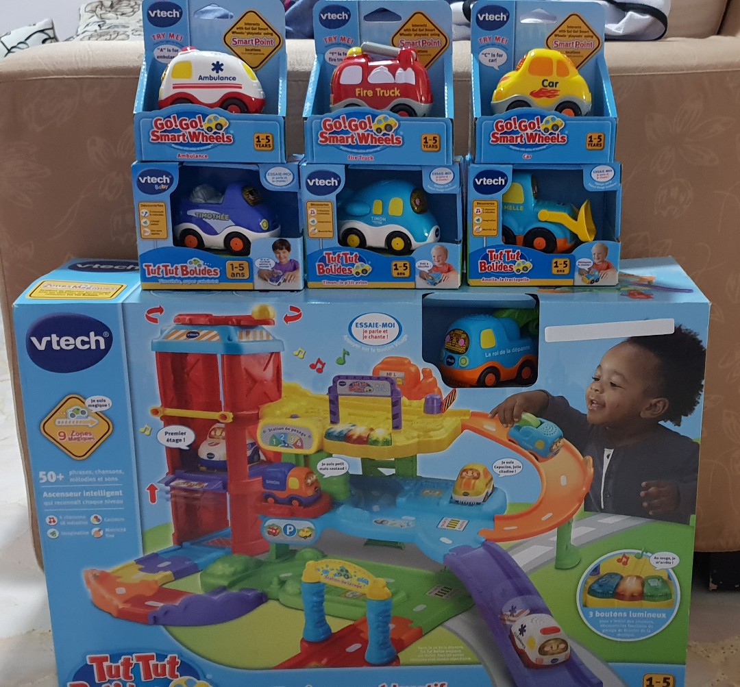 Vtech Car park Set, Hobbies & Toys, Toys & Games on Carousell