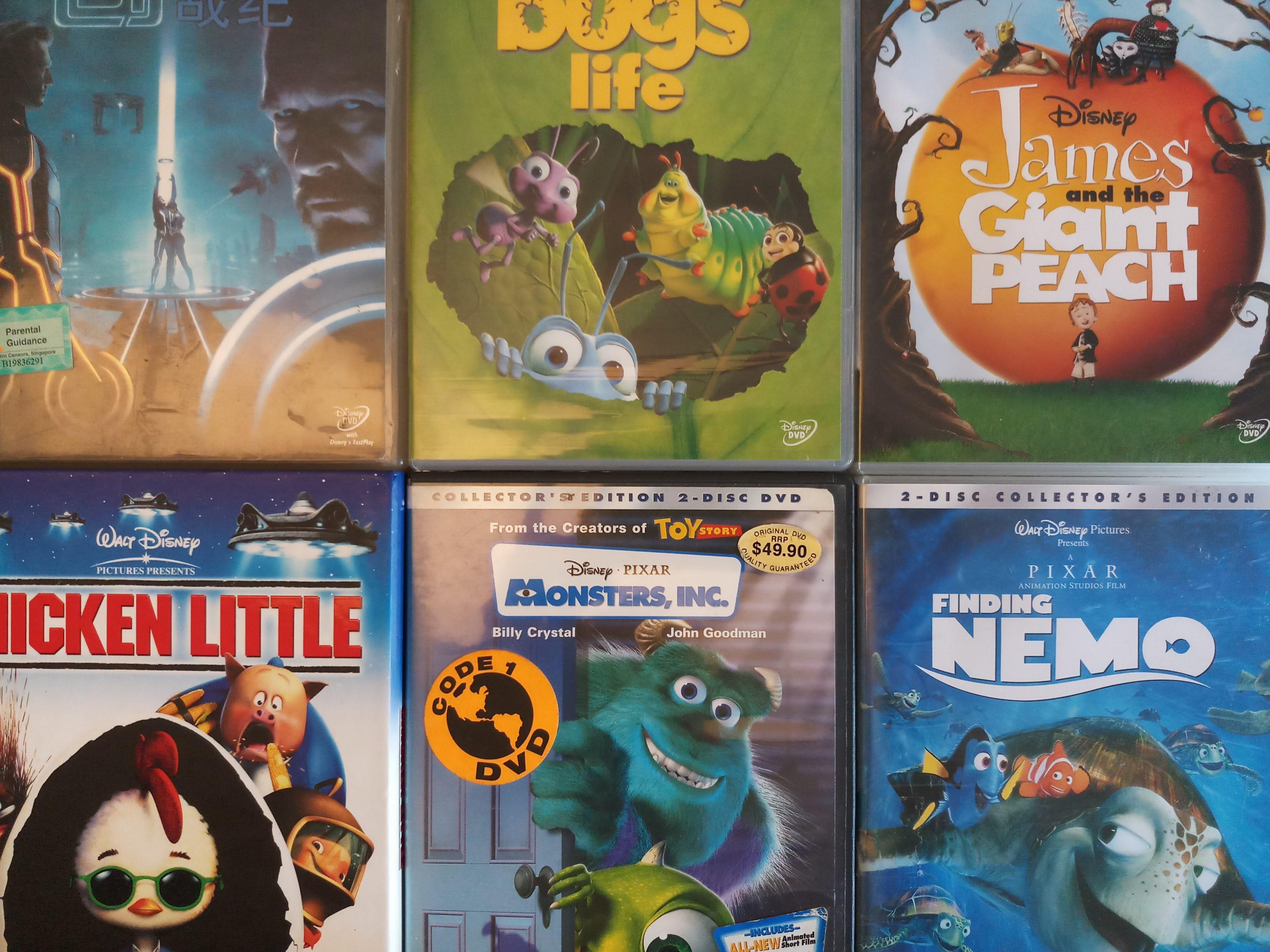 Walt Disney Pictures PIXAR Animation Studios Film, Music & Media, CDs ...