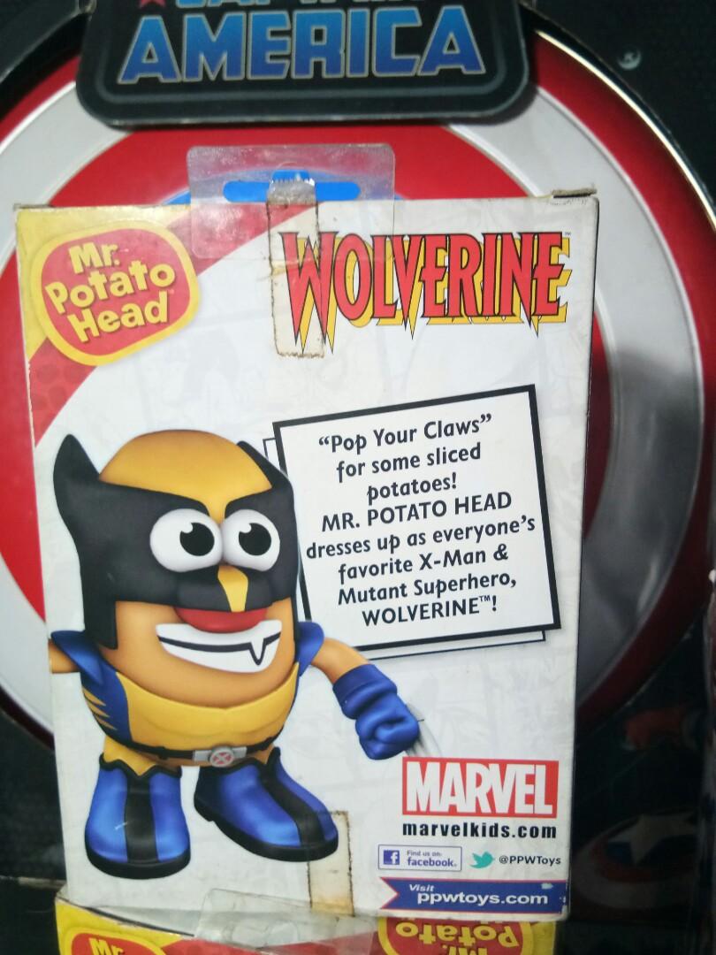 Wolverine Mr Potato Head Marvel Playskool, Hobbies & Toys, Toys & Games ...