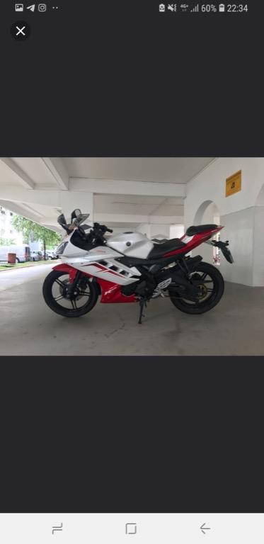 YZF R15 v2 Yamaha COE May 2024, Motorcycles, Motorcycles for Sale, Class 2B on Carousell