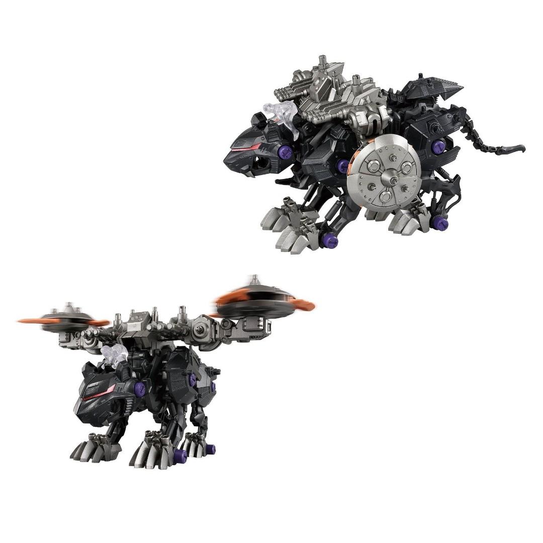 Zoids Wild Zero : ZW35 Drei Panther ZW36 Rising Liger ZW43 Zero ...