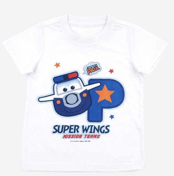 現貨 Super Wings T-shirt, 兒童＆孕婦用品, 嬰兒及小童流行時尚 - Carousell