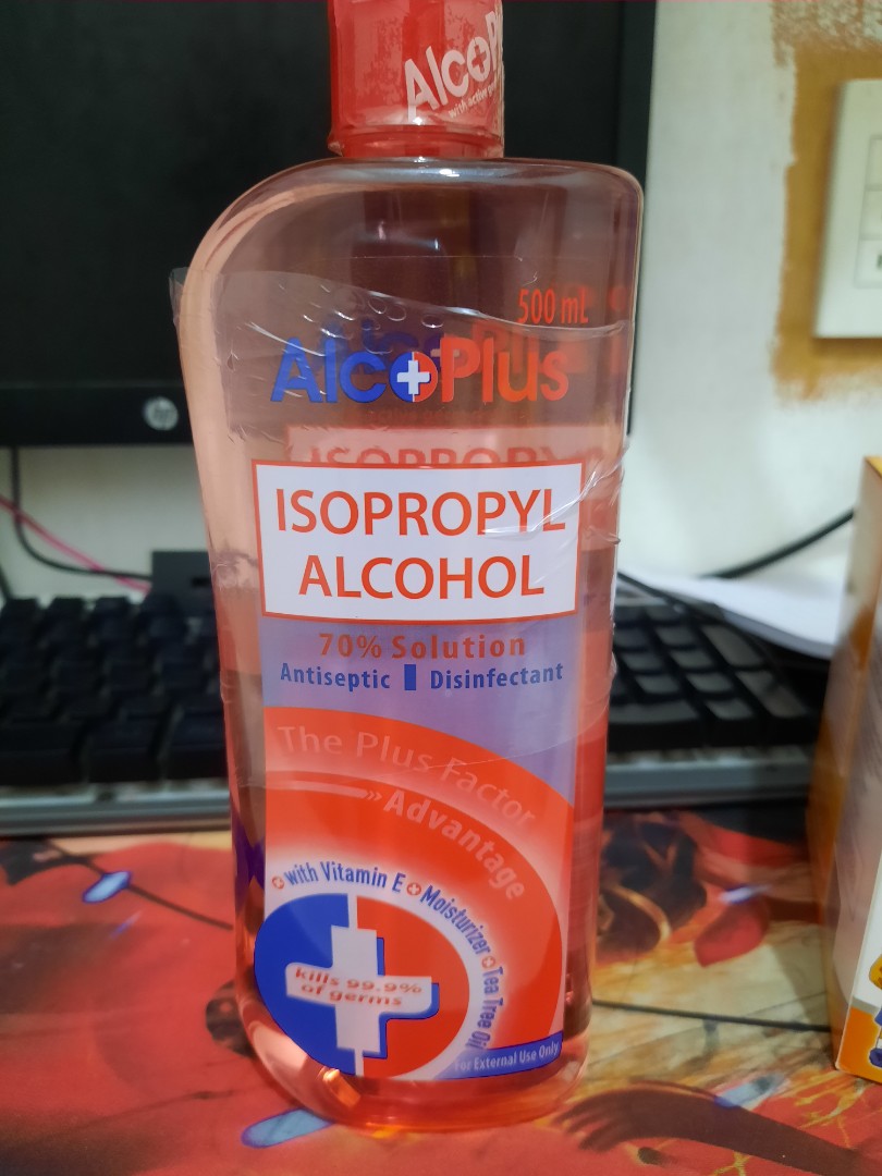 ALCOPLUS ALCOHOL 500ML, Beauty & Personal Care, Sanitizers ...