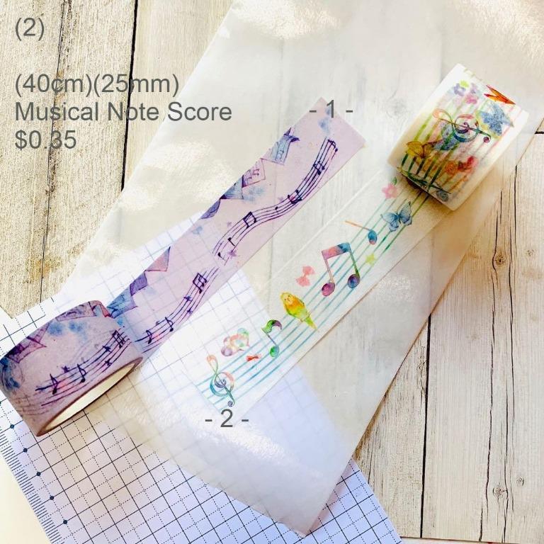 Washi Tape Sample Sticker Set for Bullet Journal, Design & Craft ...