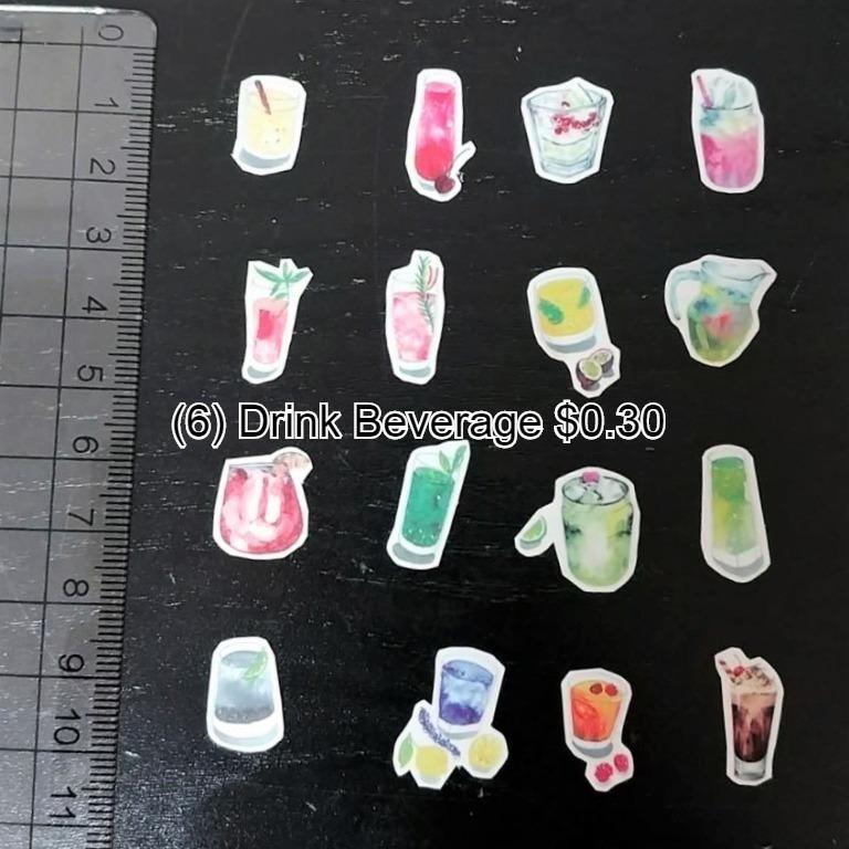 Washi Tape Sample Sticker Set for Bullet Journal, Design & Craft ...