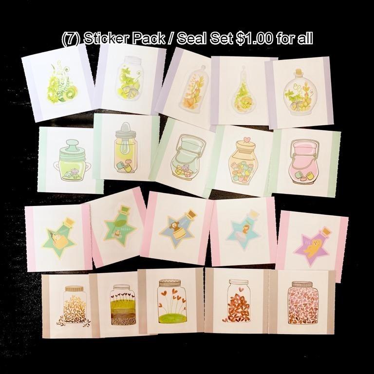 Washi Tape Sample Sticker Set for Bullet Journal, Design & Craft ...