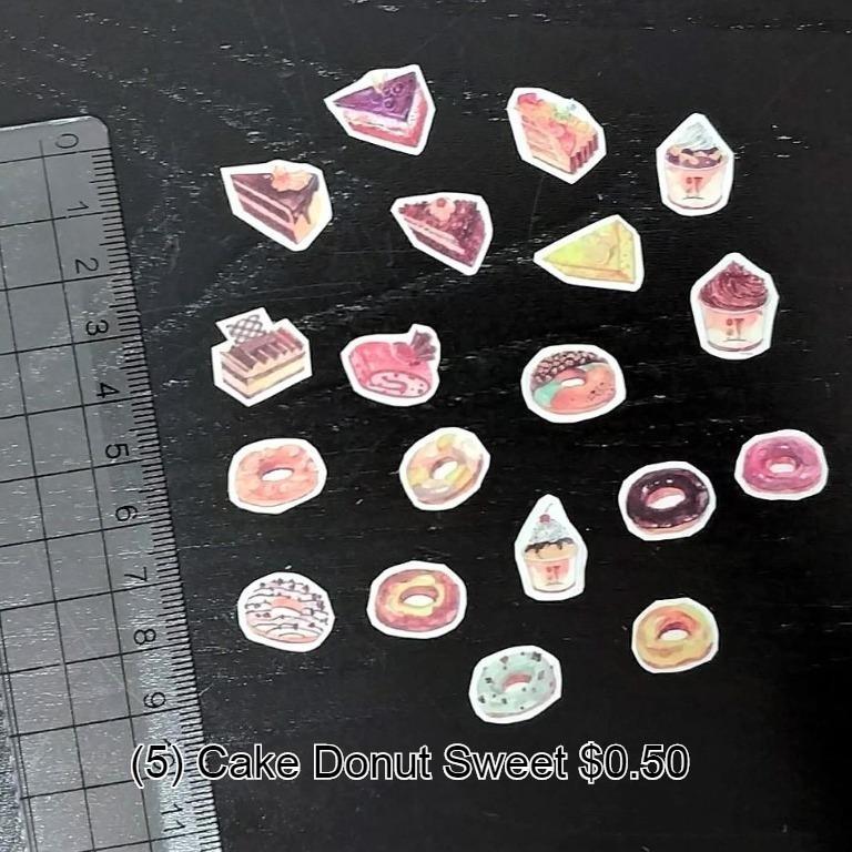 Washi Tape Sample Sticker Set for Bullet Journal, Design & Craft ...