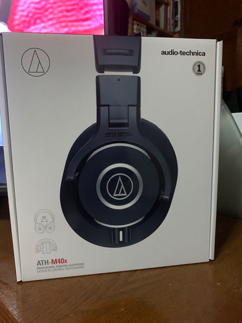 [REDUCED PRICE] MINT ATH M40X, Audio, Other Audio Equipment on Carousell