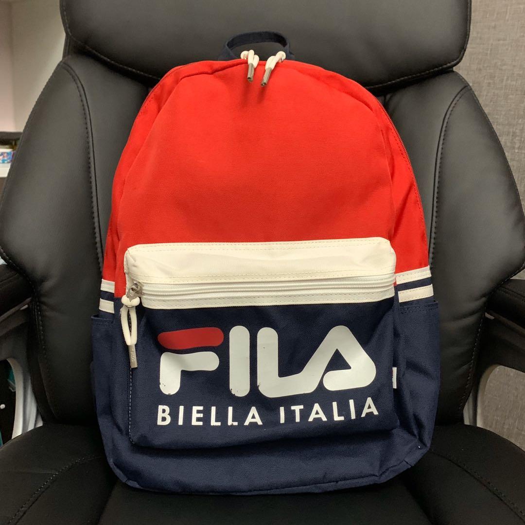 Authentic FILA Backpack, Women's Fashion, Bags & Wallets, Backpacks on ...