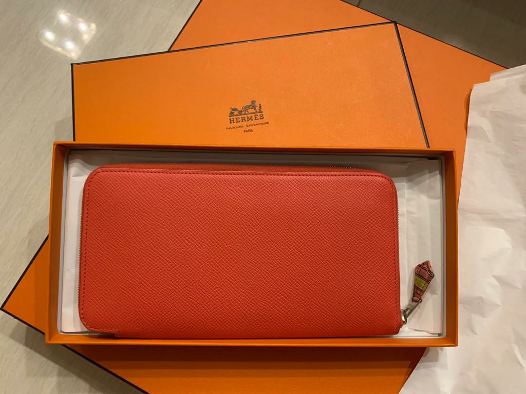 Authentic Hermes - long wallet, Women's Fashion, Bags & Wallets ...