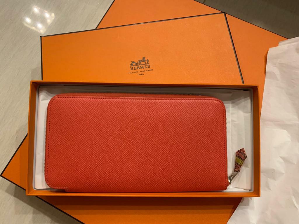 Authentic Hermes - long wallet, Women's Fashion, Bags & Wallets ...
