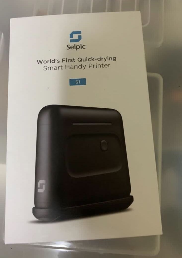 BNIB Selpic S1 Handy portable printer, Computers & Tech, Printers ...